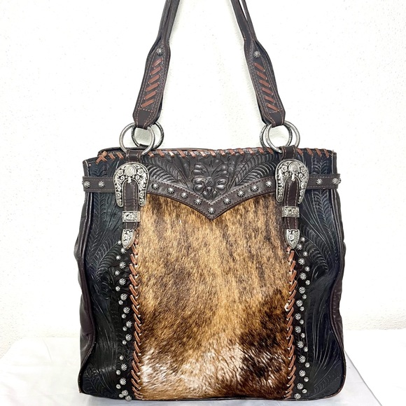 American West | Bags | American West Leather Tote Bag Large | Poshmark